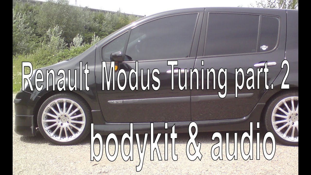 renault modus tuning 2 - YouTube