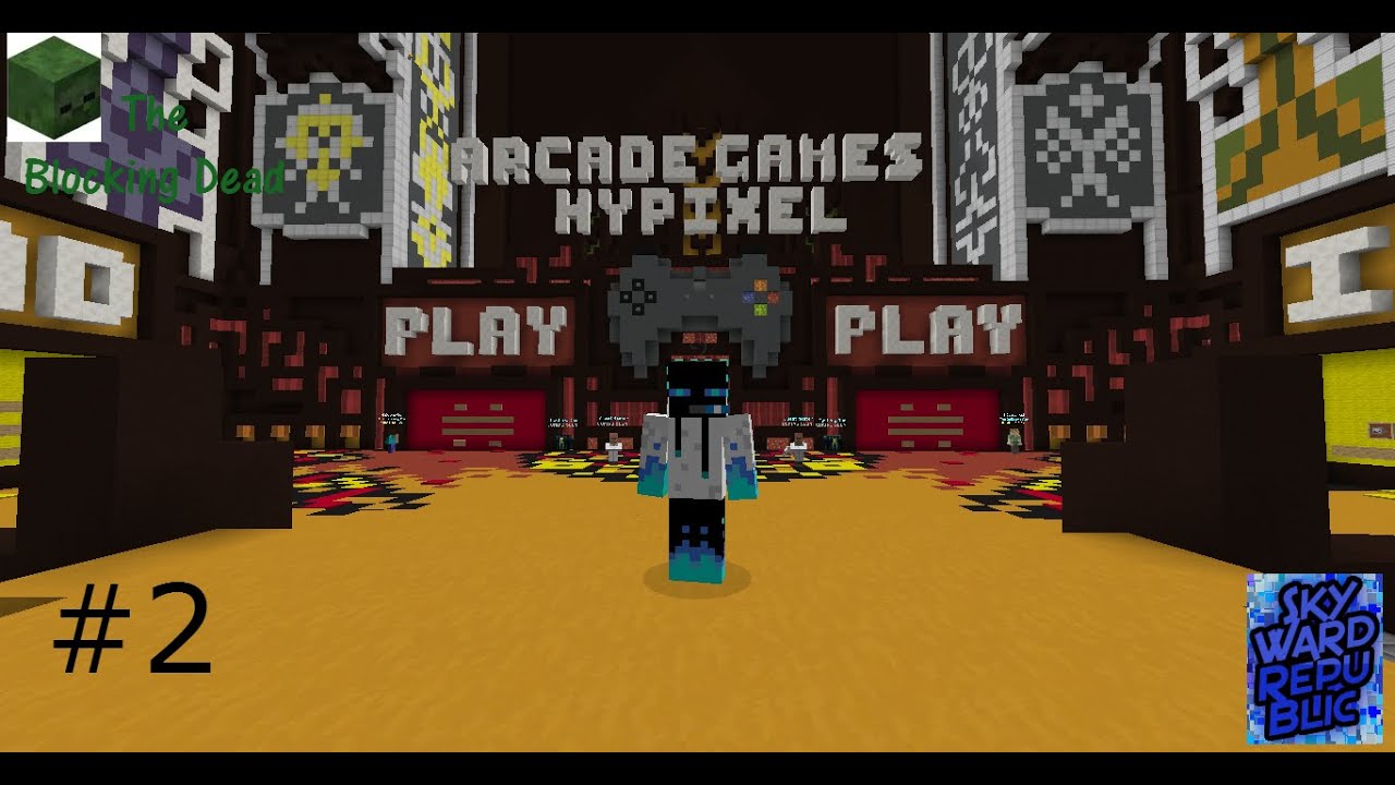 Minecraft Arcade Games|Chased By The Army Of Zombies - YouTube