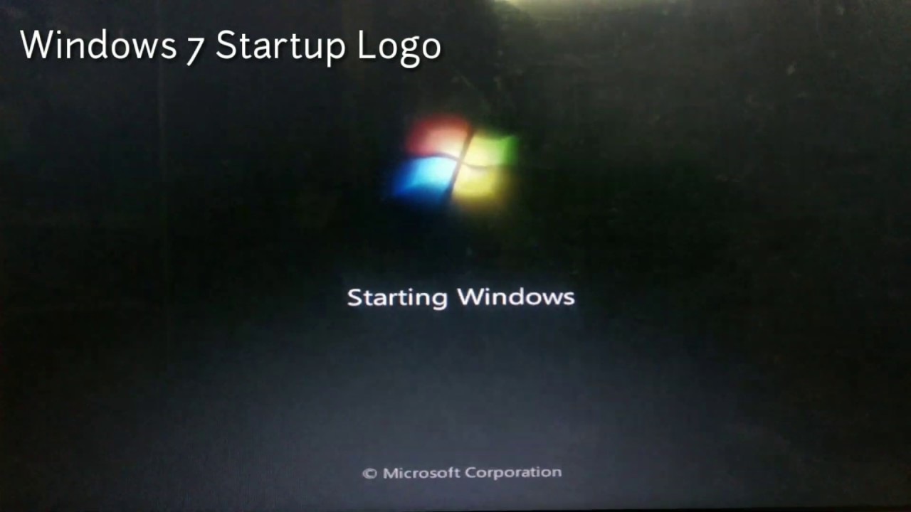 Cara Membedakan Windows 7 dan 10 lewat Tampilan Logo Startup - YouTube