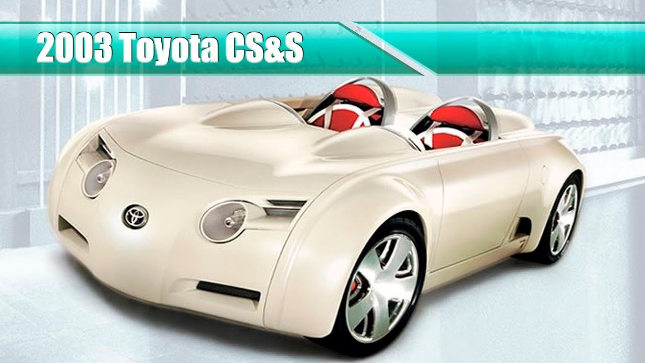 Amazing But Forgotten Concept Cars: 2003 Toyota CS&S - YouTube