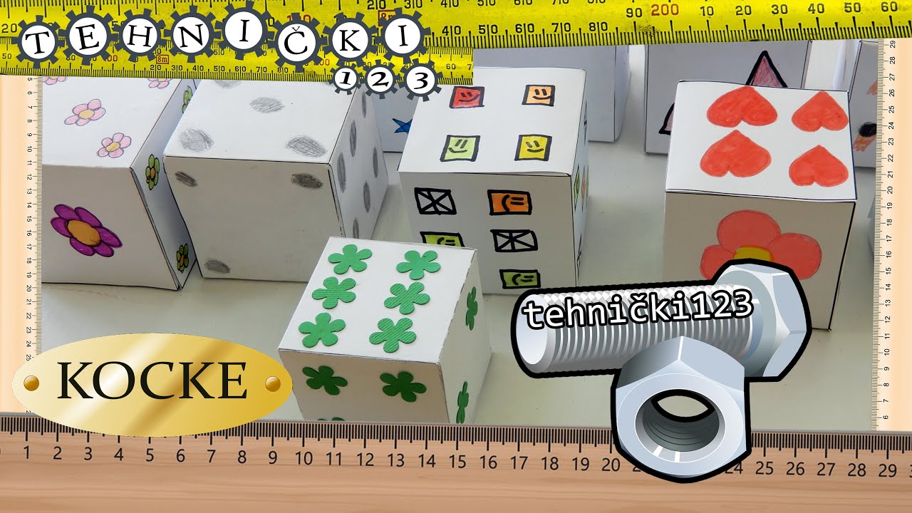 tehnički123 - KOCKA / likovni123 - YouTube