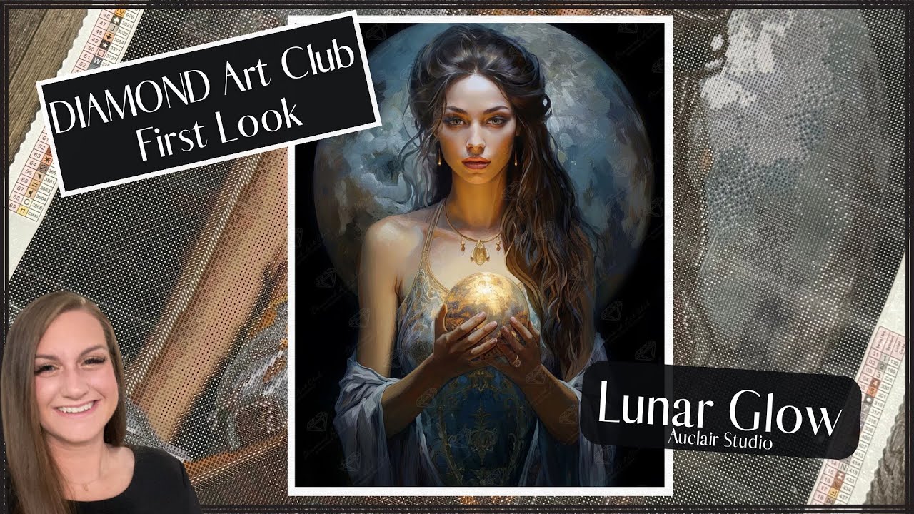 Diamond Art Club Sneak Peek! “Lunar Glow” by Auclair Studio - YouTube