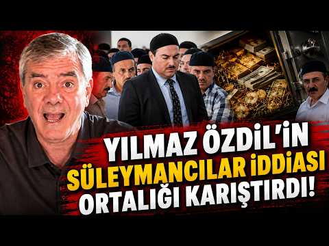 Yılmaz Özdil'in Süleymancılar İddiası Ortalığı Karıştırdı!