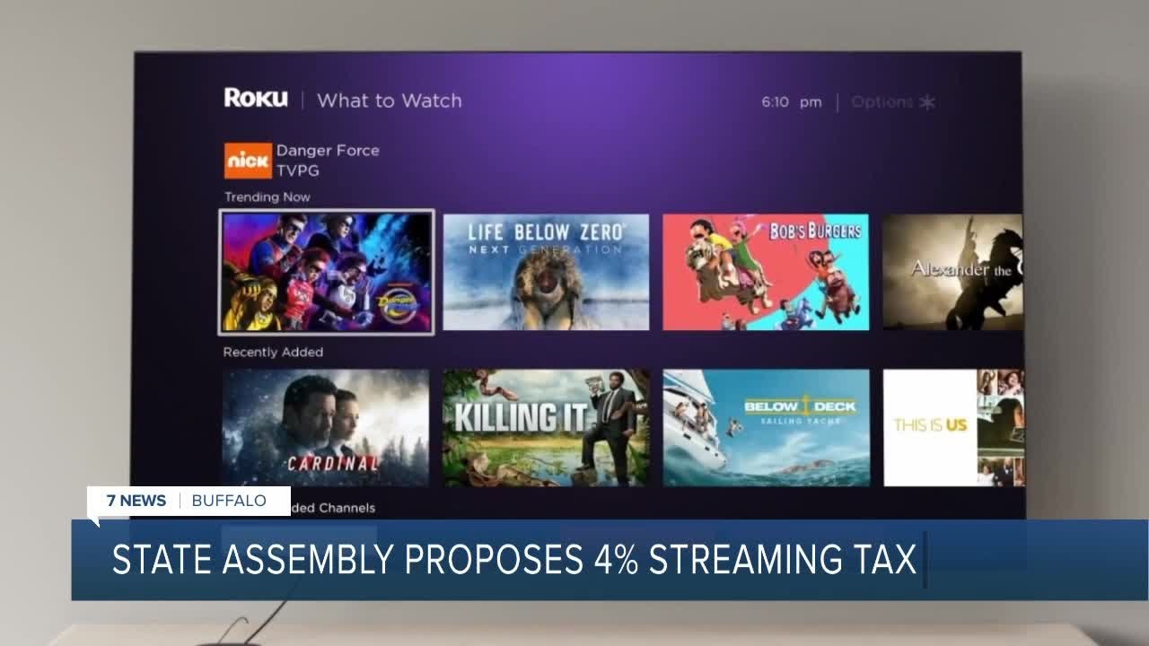 NYS Assembly proposes streaming tax - YouTube