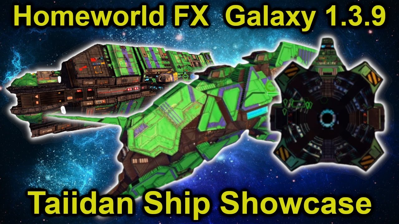 Checking out the Taiidan Fleet! | Homeworld FX Galaxy | Taiidan Ship ...