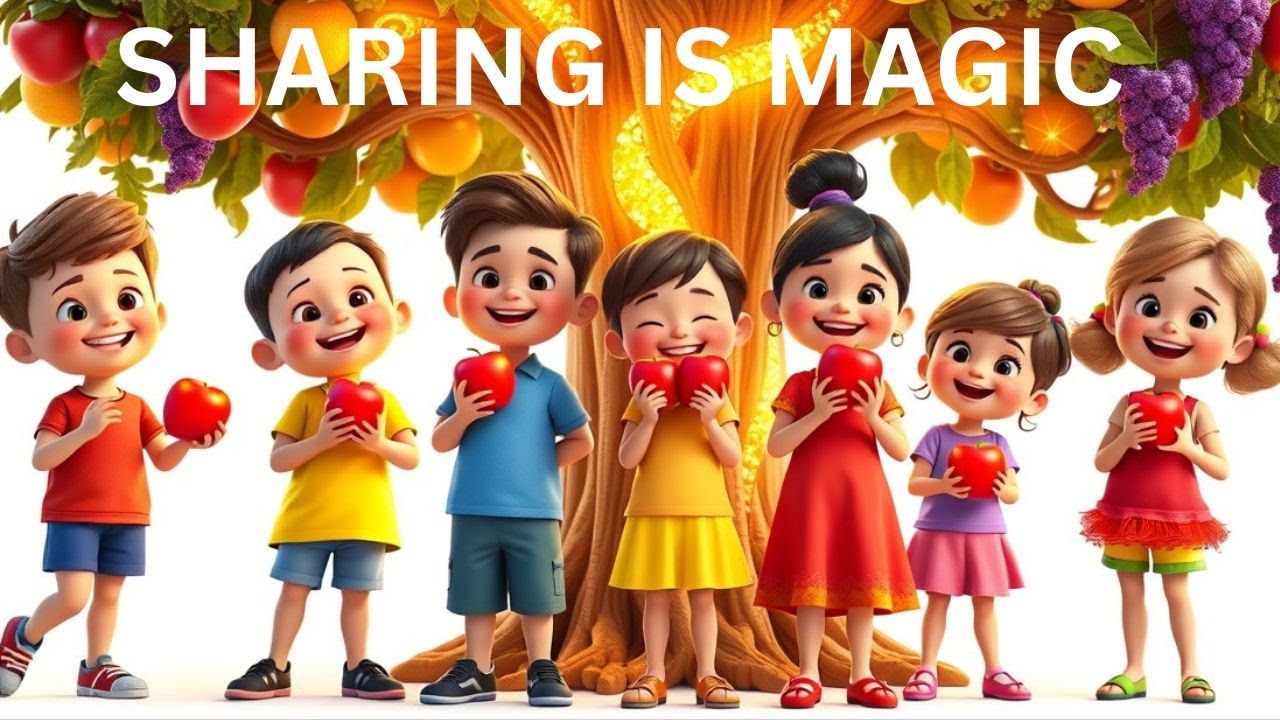 LILA AND THE SHARING TREE 🌳 | 3D ANIMATED KIDS STORY ABOUT KINDNESS ...