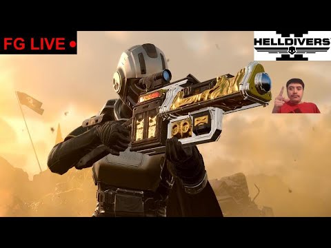 Helldiver's 2 Got A 2nd Update And It's Hard | Helldiver's 2 LIVE 🔴 - YouTube