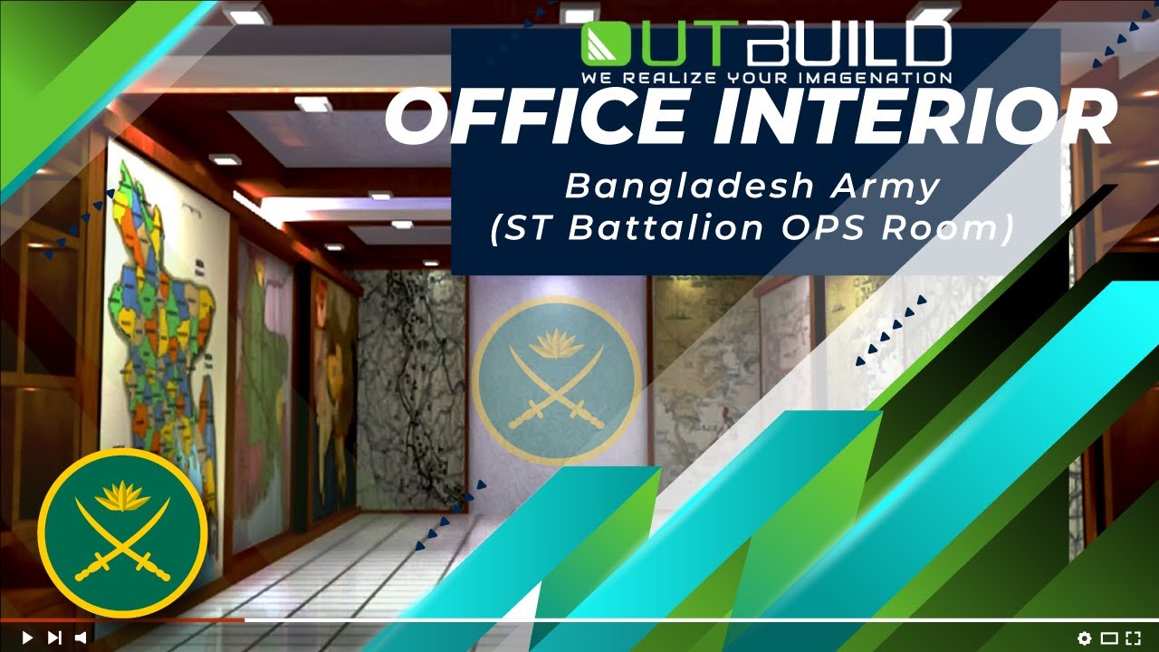Office interior design || Bangladesh Army || ST battalion #shorts # ...