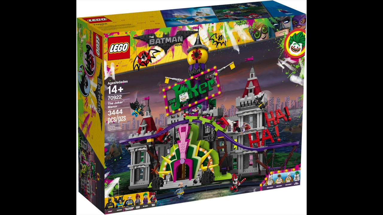 LEGO 70922 THE JOKER MANOR- REVEALED! - YouTube