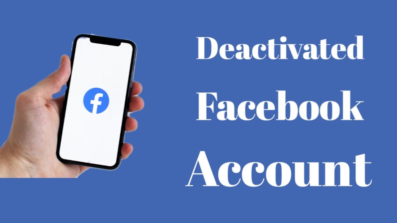 How To Deactivated Facebook Account (2022) | Deactivated Facebook ...