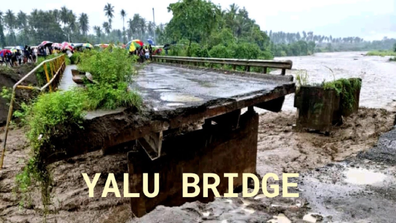 Heavy Rain & Floods 🌧️ Yalu Bridge Washed Away | Lae PNG 2024 - YouTube