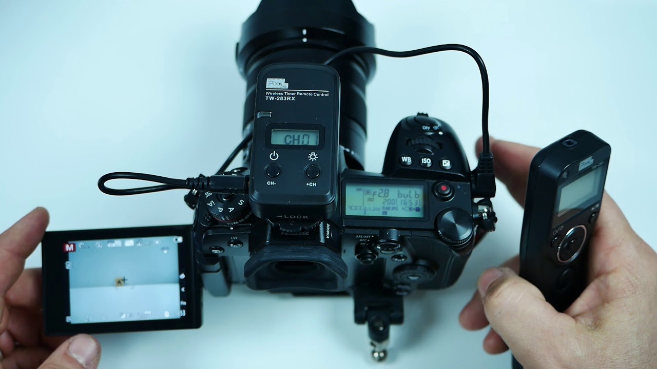 Panasonic Lumix G9 (#11) + Pixel Pro 2.4GHz Kabelloser Fernauslöser ...