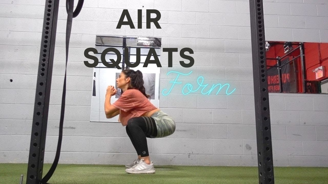Air squats For Beginners / Air Squats Form / Air Squats For Beginners ...