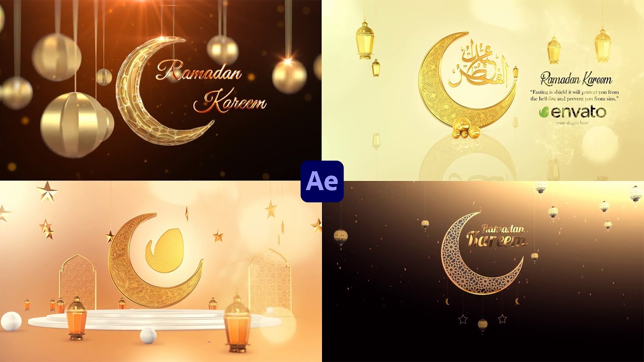 Ramadan Greetings Animation Template Download - After Effects Template ...
