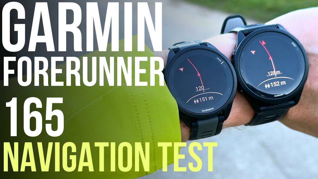 Garmin Forerunner 165 der günstigstes Einstieg in die Garmin Navigation ...