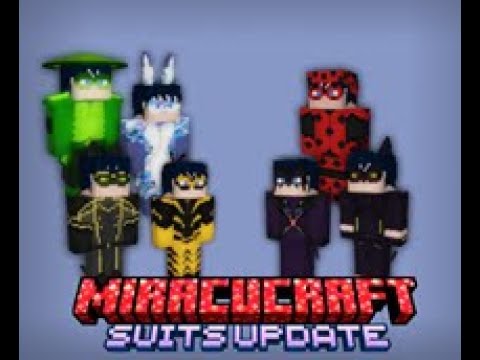 Miraculous Ladybug Minecraft Mod - MiracuCraf1.16.5_SuitsUpdate 🤵 + 💸 ...