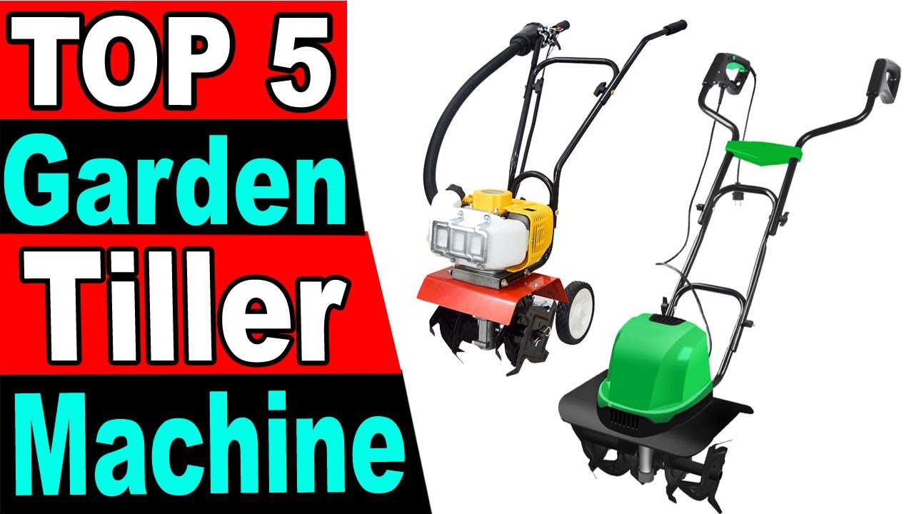 TOP 5 Best Garden Tiller Machine Review 2023 - YouTube