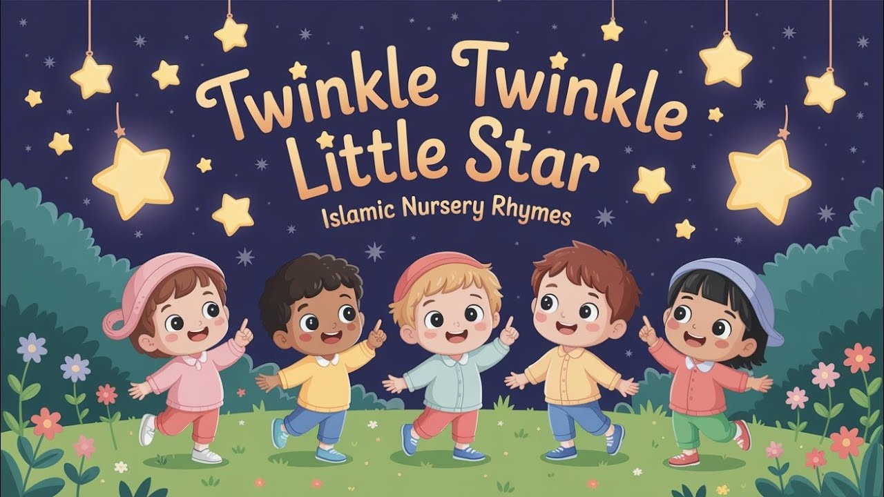 Twinkle Twinkle Little Star - little Muslims nursery rhyme - islamic ...