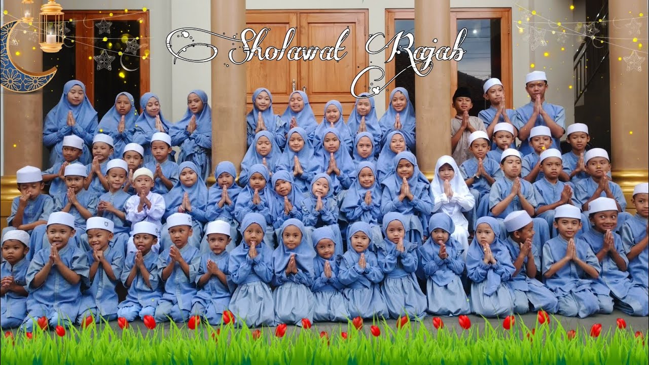 SHOLAWAT RAJAB By Santri Madrasah Nurul Huda - YouTube