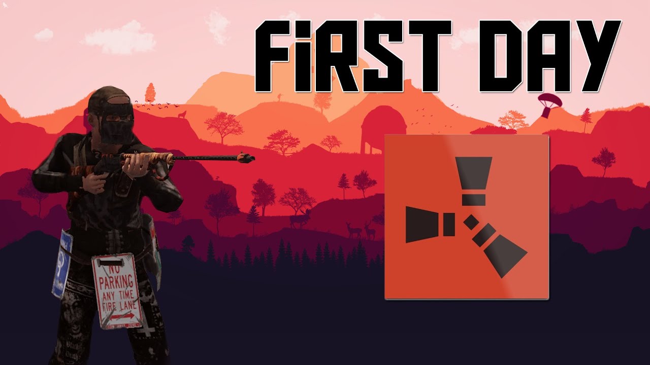 Getting Rekt On My First Day Of Rust - YouTube