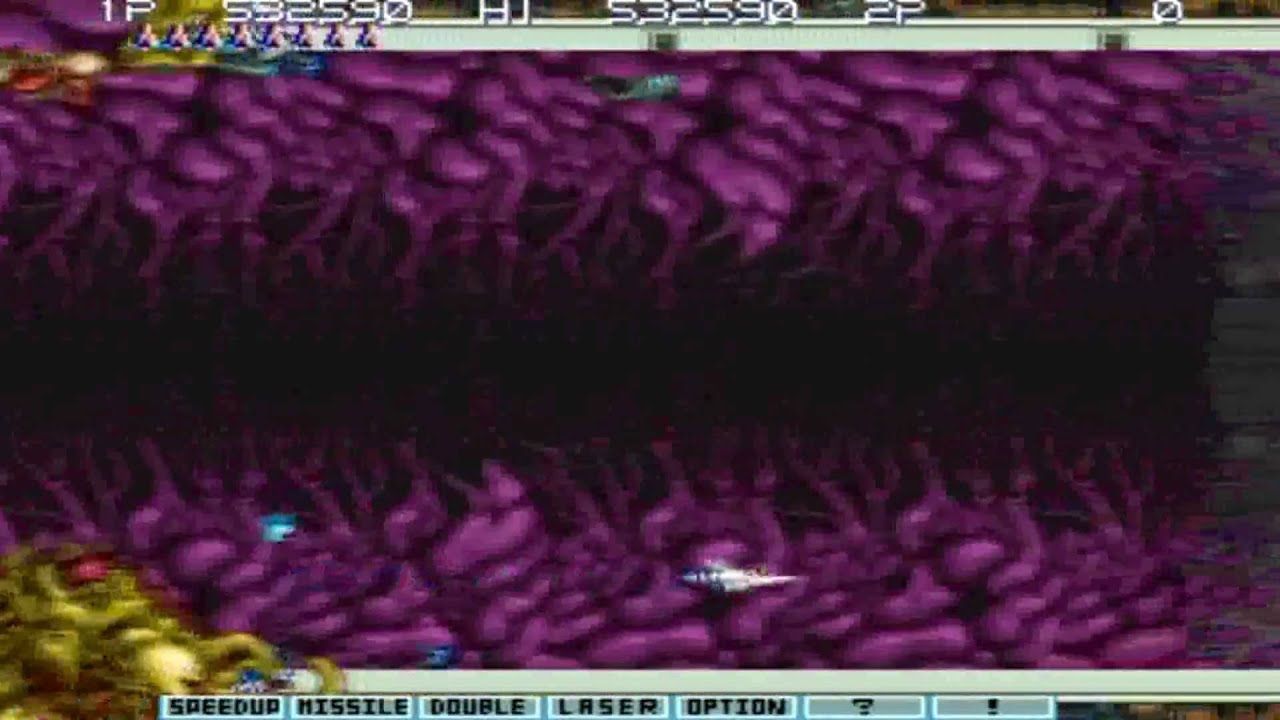 Gradius III (Arcade) - Final Boss and High-speed Escape - HD 1080p ...