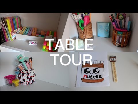 Masa Turu (Table Tour) 🍩 - YouTube