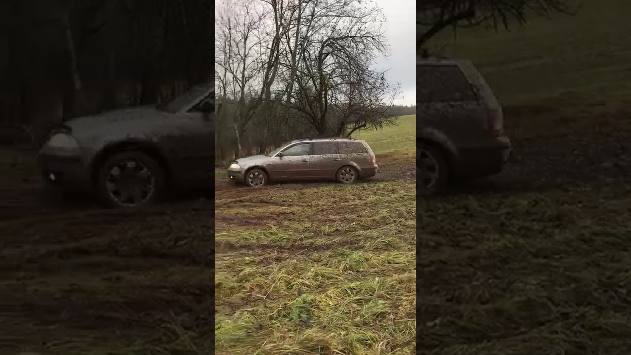 Passat B5 4motion offroad - YouTube