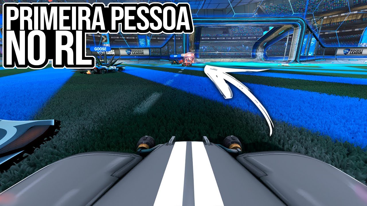 E SE O ROCKET LEAGUE FOSSE EM PRIMEIRA PESSOA?! MOD - Rocket League ...