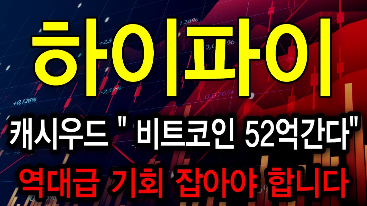 하이파이 코인 십년에 한번 올까 말까 한 인생 역전 기회 하이파이코인하이파이코인전망하이파이코인분석 Youtube