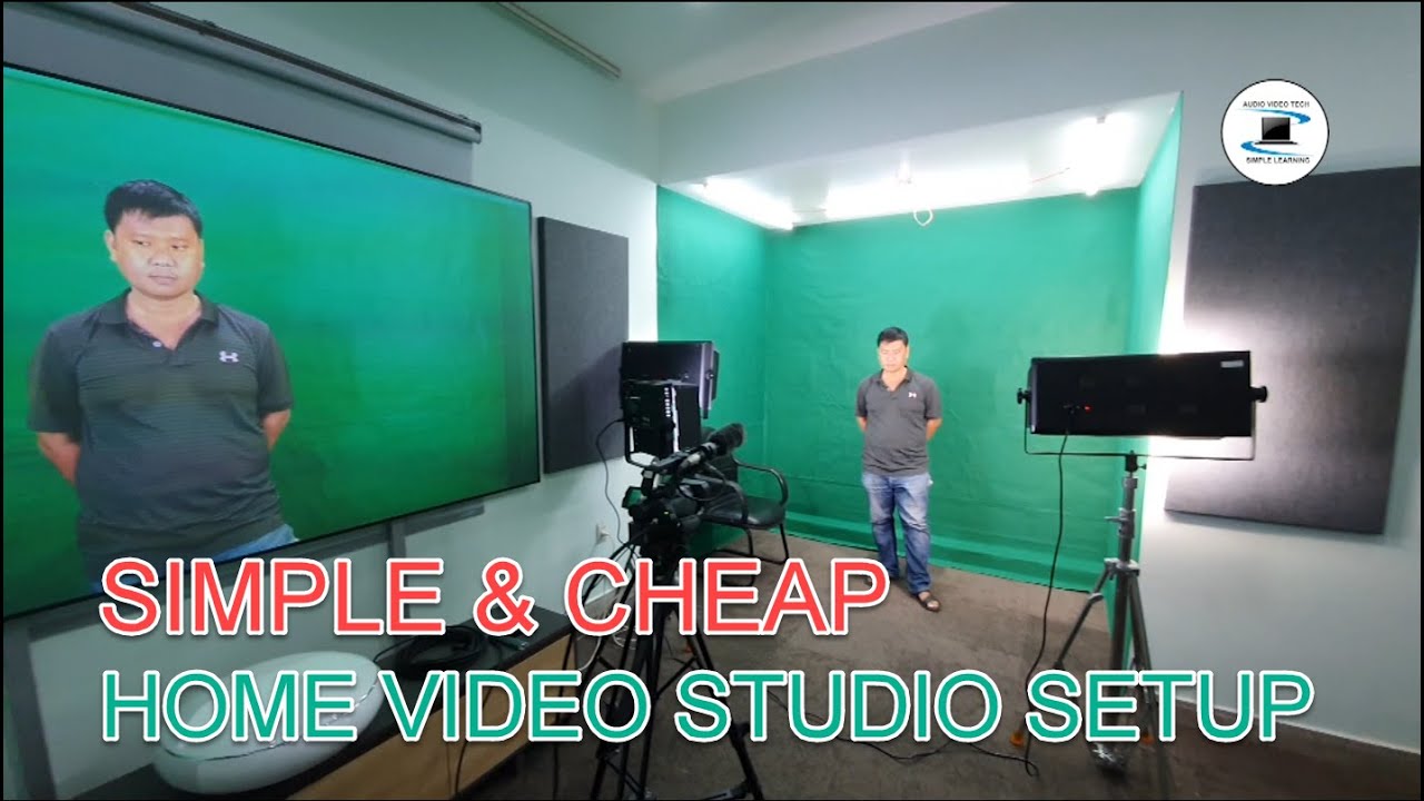 Simple & Cheap solution for Home video studio setup ( for news ...