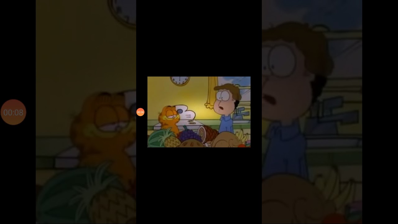 Garfield:Playing with food - YouTube