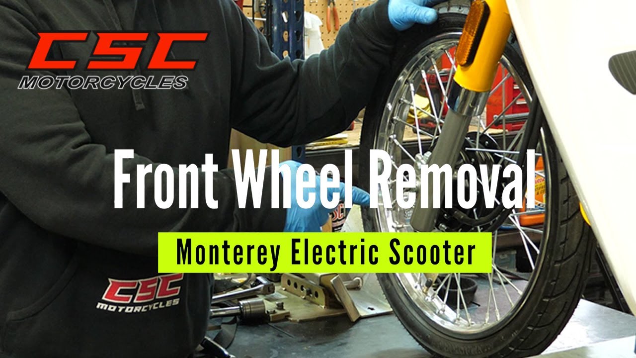 Monterey Front Wheel Removal - YouTube