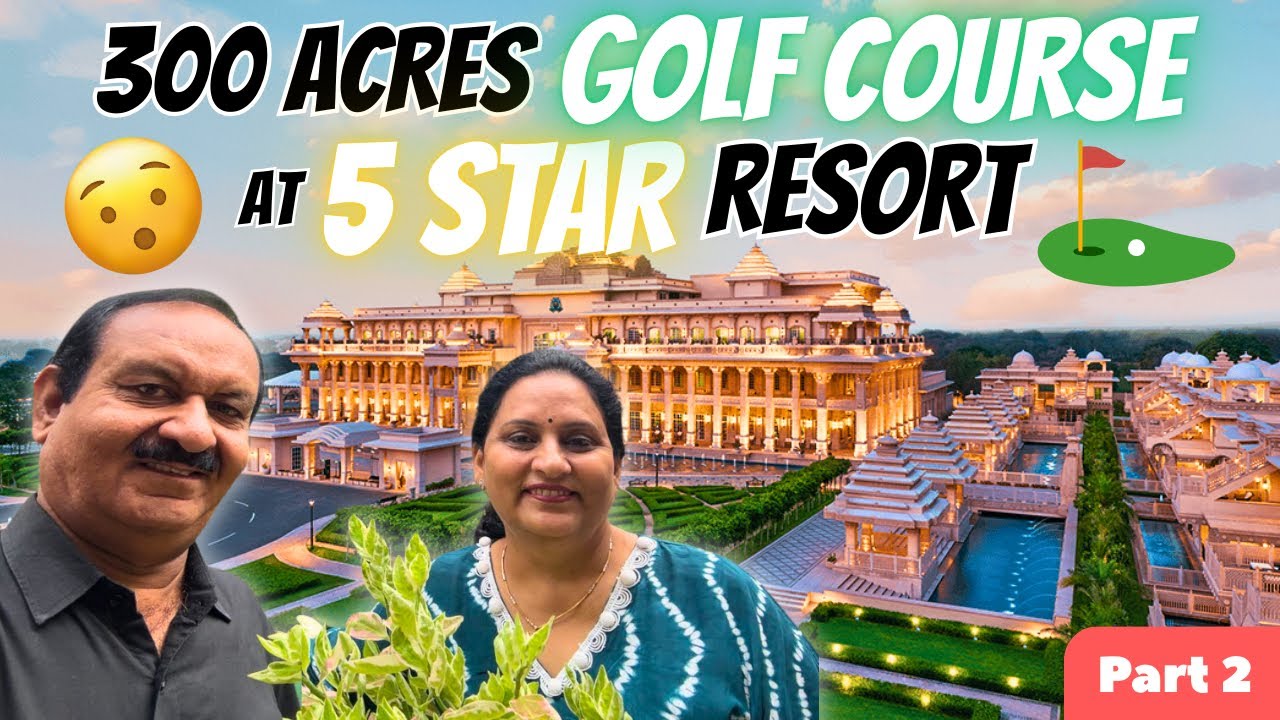 300 Acre 27 holes Golf Course at 5 Star Resort |ITC Grand Bharat ...