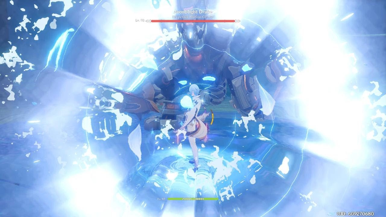 Genshin Impact Hyper bloom test 2 - YouTube