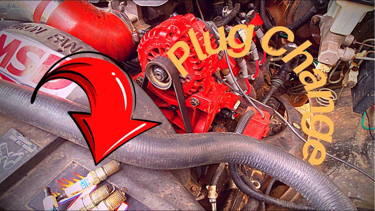 Quick Spark plug change for the Ls Swapped OBS Chevy! - YouTube