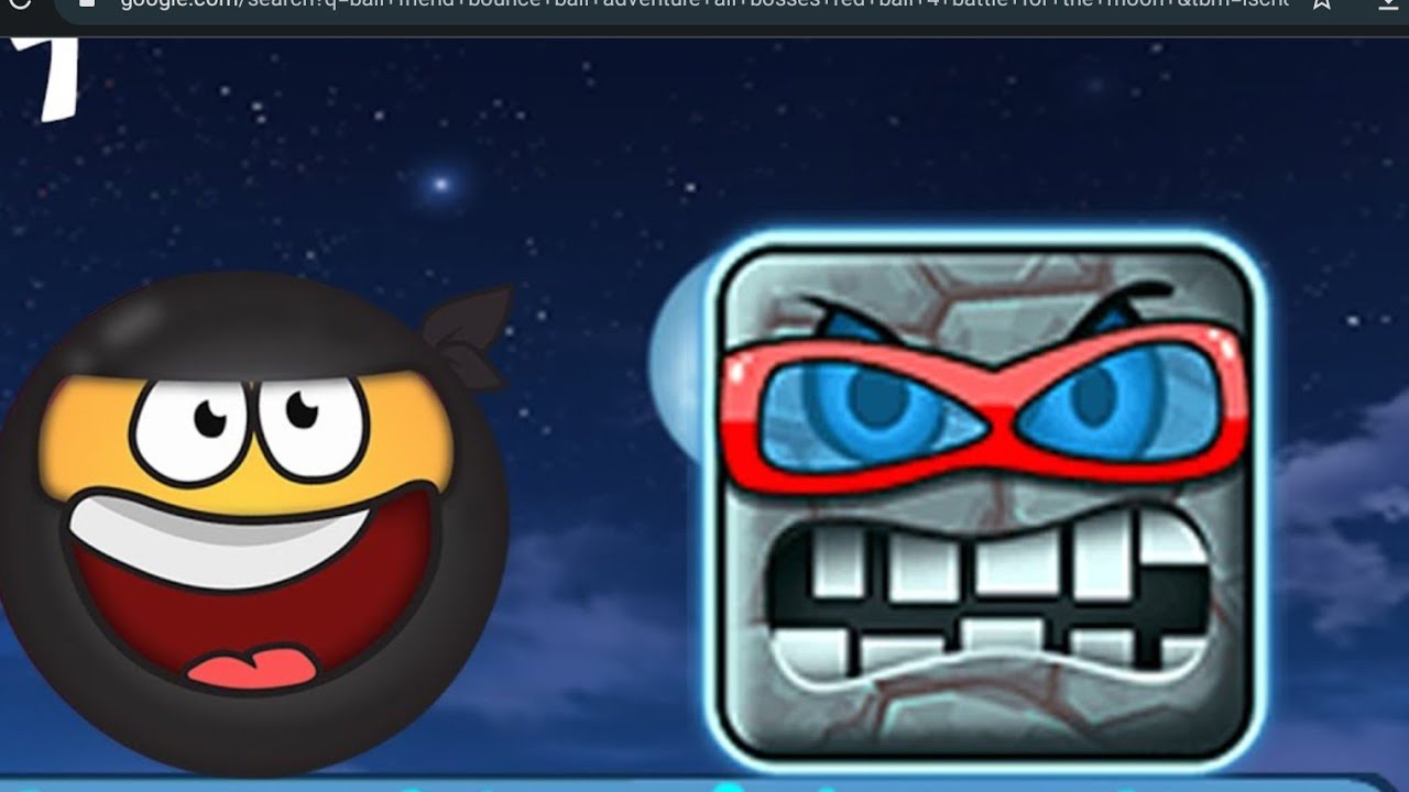 Red ball 4 friend bounce ball adventure battle for the moon - YouTube
