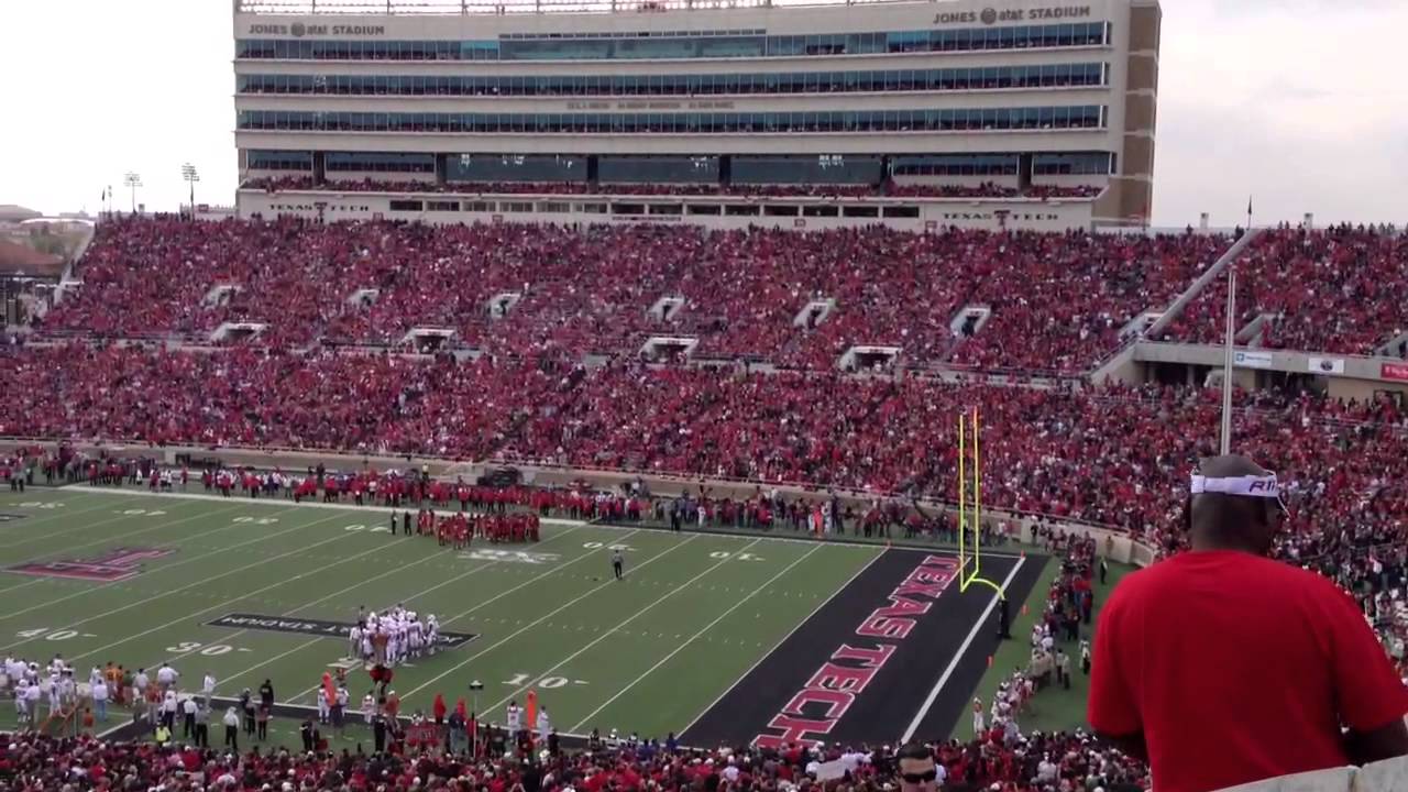 Texas Tech "Raider Power" Chant vs Texas 2012 - YouTube