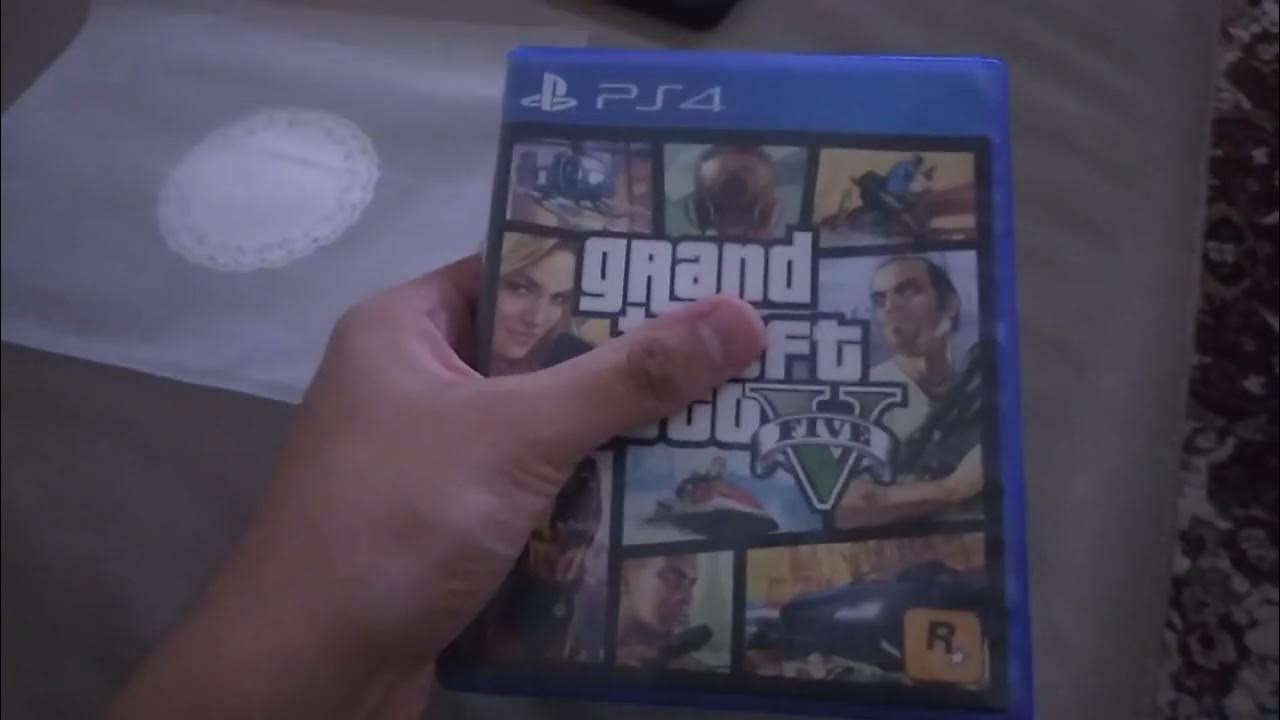 Grand Theft Auto V GTA 5 PS4 Bluray Disc New Segel - YouTube