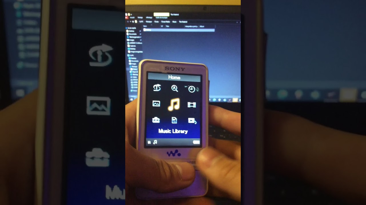 transfer music sony mp3 - YouTube