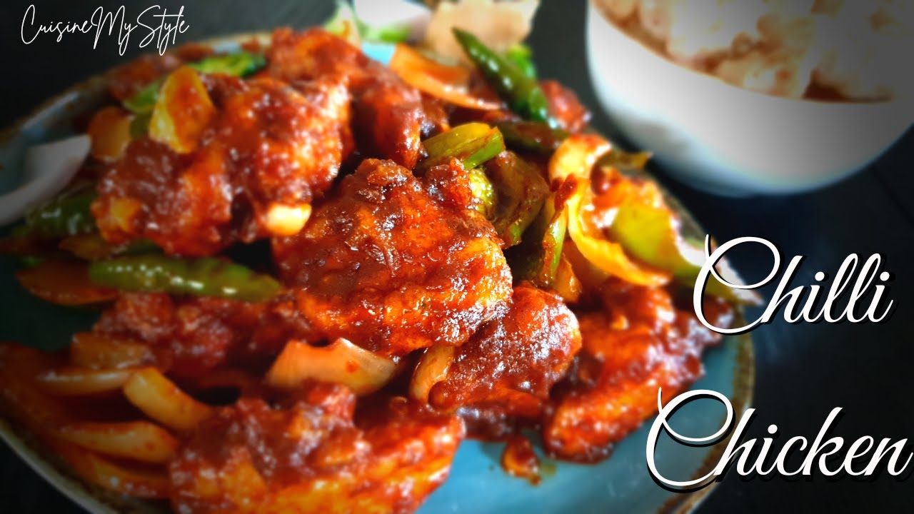 Chilli Chicken || Restaurant style Chilli Chicken || chicken Chilli ...