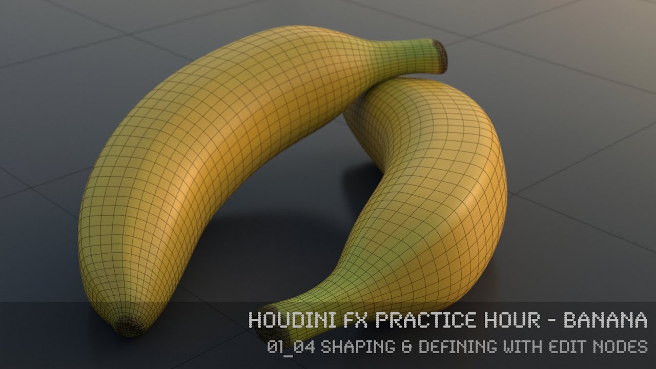 01_04 Banana - Shaping & Defining with Edit Nodes - YouTube