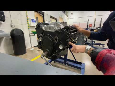 Small block Chevy valve adjustment - YouTube