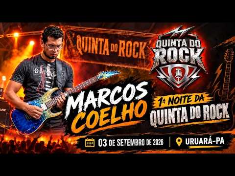 Marcos Coelho na 1ª Noite da Quinta do Rock