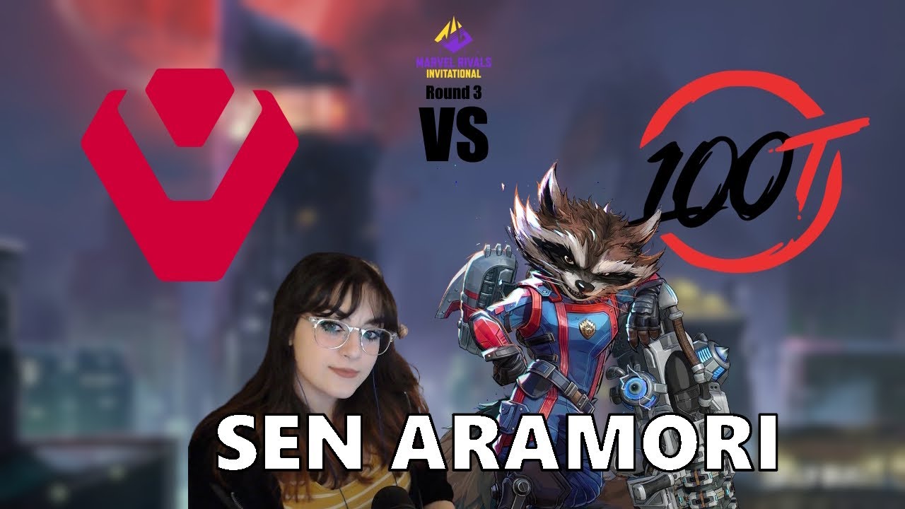 SEN Aramori Rocket Raccoon POV | SEN vs 100T | Marvel Rivals ...