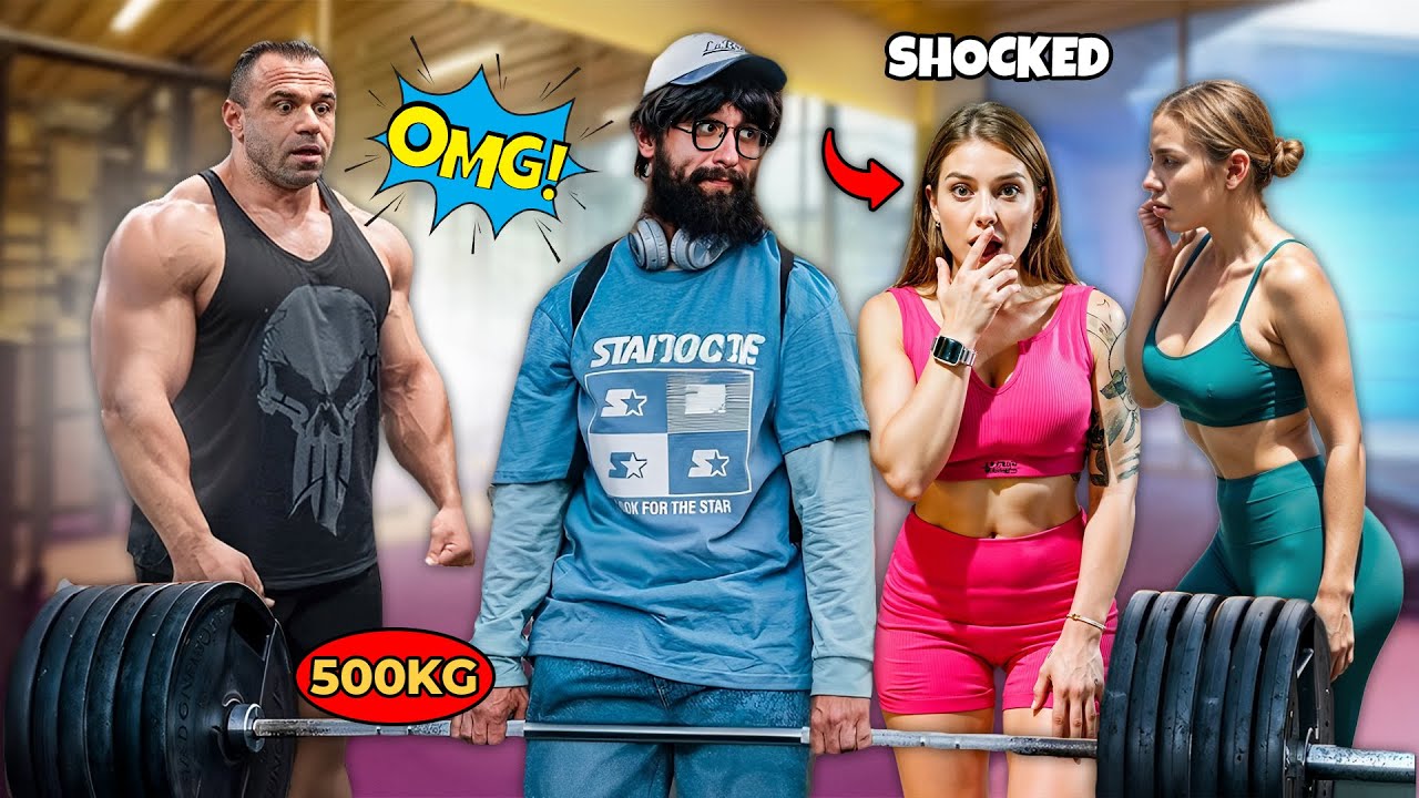 Elite Powerlifter Pranks Worlds Strongest Man with FAKE Weights ...