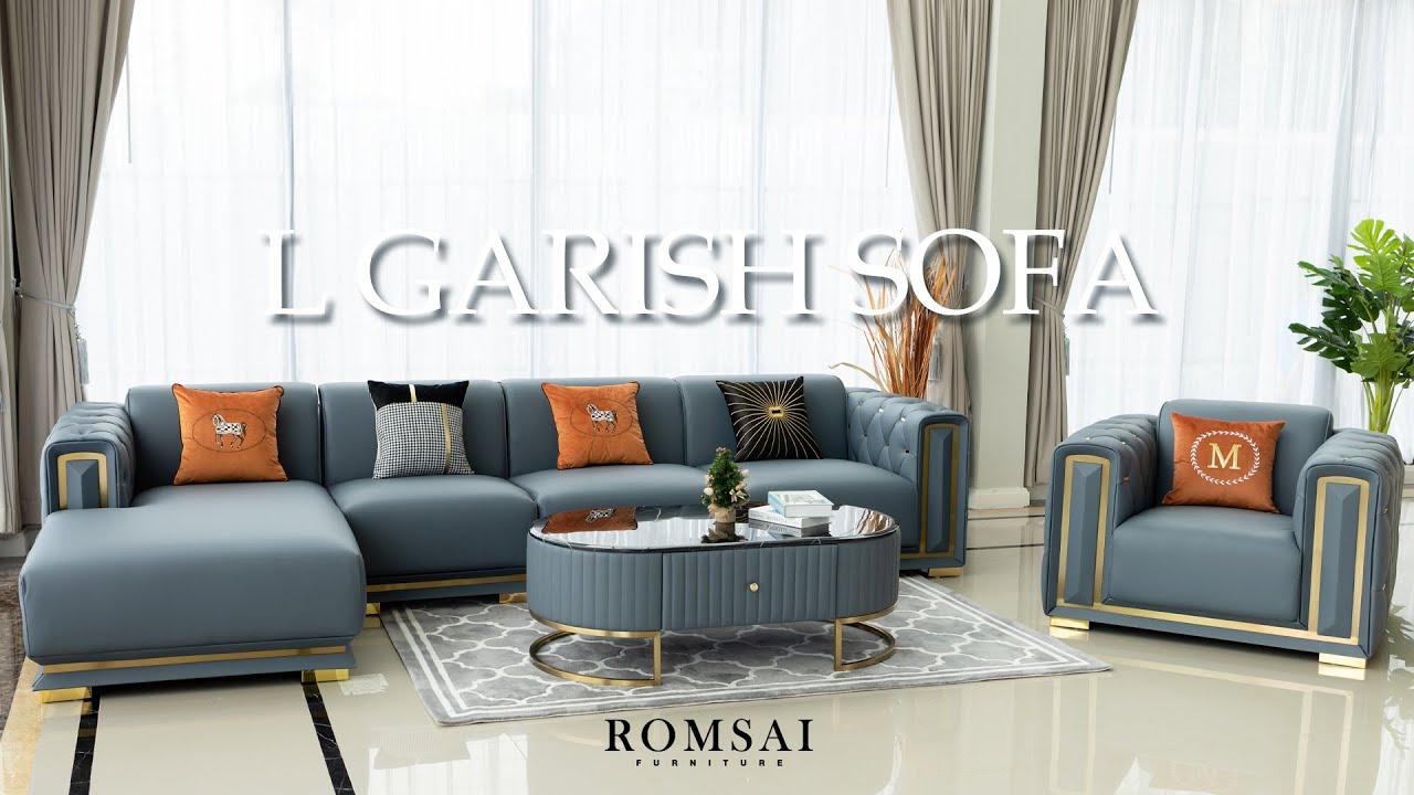[Review] L GARISH SOFA - YouTube