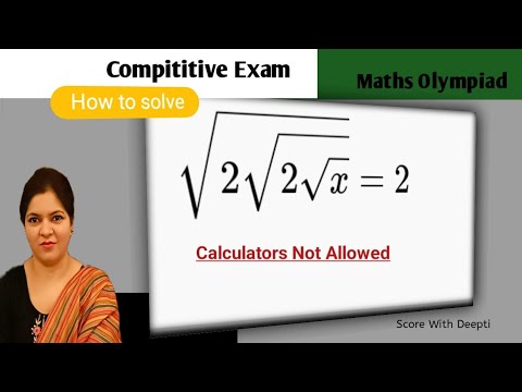 Nice Square Root Math Olympiad | How to Simplify Radicals | Imo - YouTube