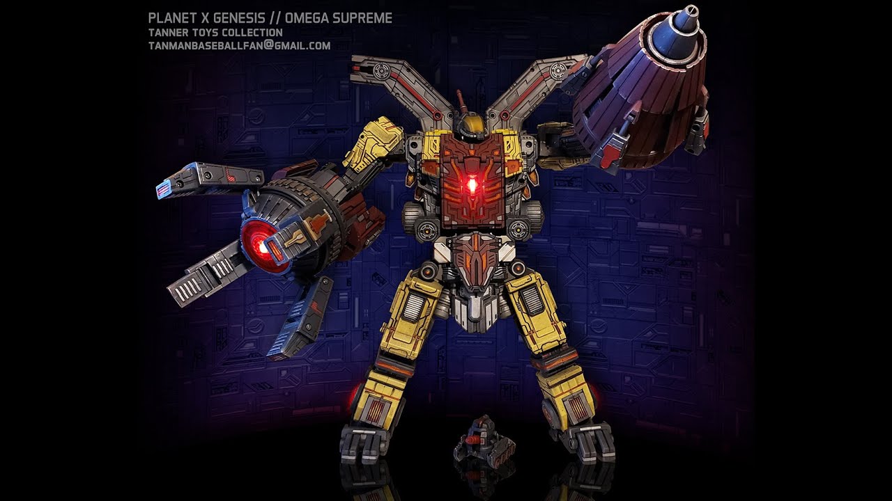 Planet X Genesis Omega Supreme Custom Transformer - YouTube