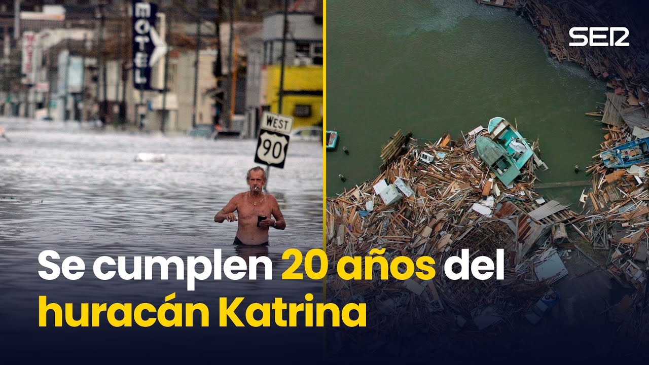 20 años del HURACÁN KATRINA: El segundo DESASTRE natural más MORTAL de ...