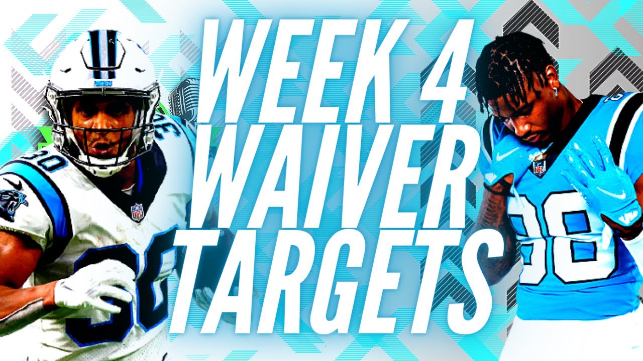 Week 4 Waiver Wire Pickups - 2021 Fantasy Football - YouTube
